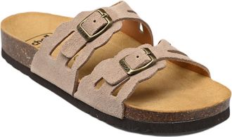 Scholl Damen Jeanne Sandale, Dark Beige, 37 EU