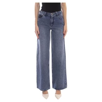 Michael Kors Femme, Jeans, Bleu, Taille: 34 FR Jean Évasé en Denim