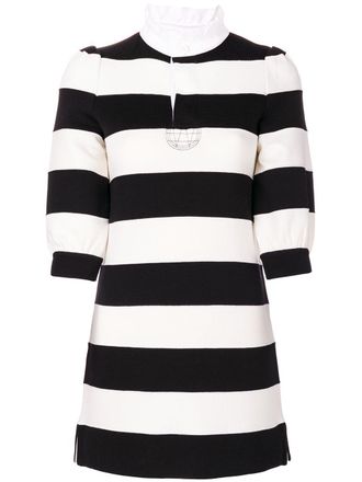 Marc Jacobs striped mini dress - Noir
