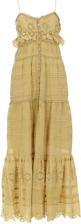 Isabel Marant Maxi Robe - Jaune