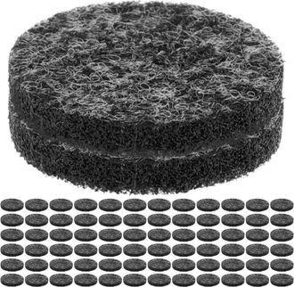 Valiclud 200 St&uuml;ck Runde Duftkissen aus Baumwolle f&uuml;r &Auml;therische &Ouml;le Nachf&uuml;llpads f&uuml;r Duftanh&auml;nger Autol&uuml;ftung Armb&auml;nder Saugf&auml;hige Aromatherapie Pads f&uuml;r Unte