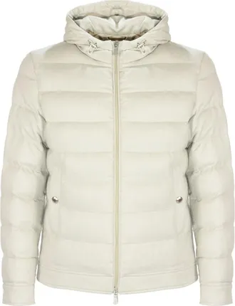 Eleventy Homme, Vestes, Gris, Taille: XL Down Vestes