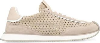 Dolce & Gabbana Homme, Chaussures, Beige, Taille: 40 EU Baskets basses tiss&eacute;es