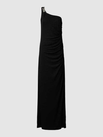 Christian Berg Cocktail Abendkleid mit One-Shoulder-Träger