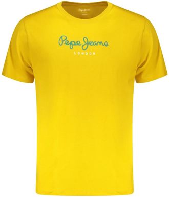 Pepe Jeans London Kurz&auml;rmeliges T-Shirt - - Tops - Herren - Gelb - L