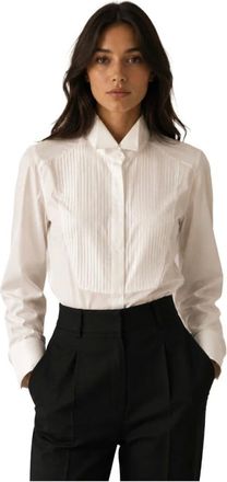 Dolce & Gabbana Femme, Blouses et Chemises, Blanc, Taille: 36 FR Chemises