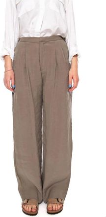 Elvine Femme, Pantalons, Beige, Taille: 40 FR Wide Pantalons