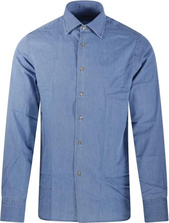 Borriello Homme, Chemises, Bleu, Taille: 2XL Medio Shirt