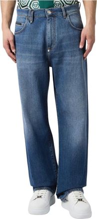 Philipp Plein Homme, Jeans, Bleu, Taille: W38 Rockstar Fit Jeans Basic