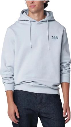 A.P.C. Rue Madame Hoodie - - Sweatshirts & Hoodies - Herren - Blau - L