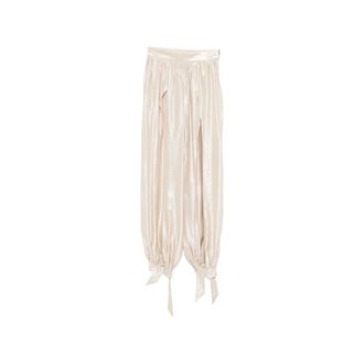 Taller Marmo Wide Hosen - - Trousers - Damen - Beige - S