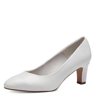 Tamaris Damen Pumps Vegan wei&szlig; 40