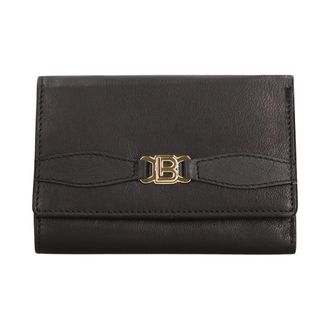 Laura Biagiotti Kompakte Ledergeldb&ouml;rse - - Accessories - Damen - Schwarzk - ONE SIZE