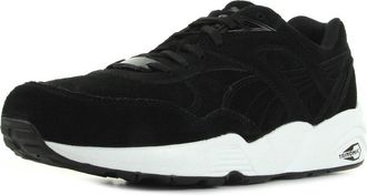 Puma Puma R698 Allover, Unisex-Erwachsene Sneaker, Schwarz - Schwarz - Noir (Black/White/Black) - Größe: 40