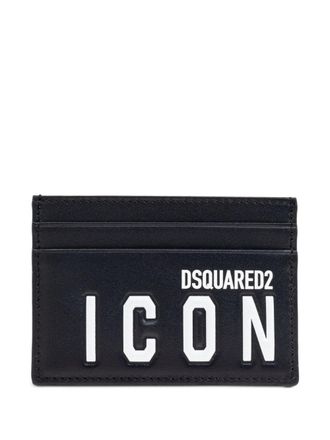 Dsquared2 porte-cartes Icon - Noir