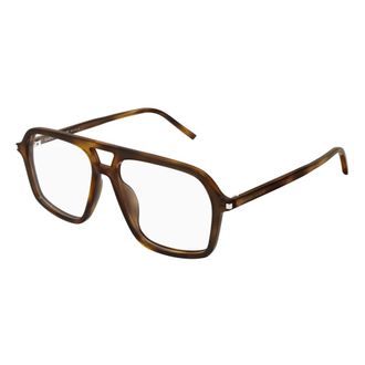 Saint Laurent SL 960 Pilotenrahmen - - Accessories - Damen - Braun - 55 MM