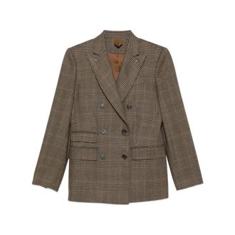 Max Mara Zweireihiger Blazer - - Jackets - Damen - Braun - 2XS