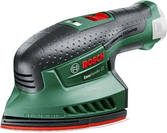 Bosch Akku Multischleifer EasySander 12 (ohne Akku, 12 Volt System, 3 Schleifbl&auml;tter, Schleiffl&auml;che: 104 cm&sup2; ) - Bosch