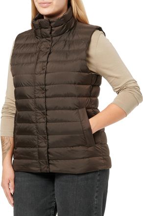 GANT Damen Light DOWN Vest Weste, DEEP Brown, L