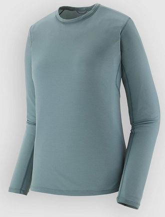 Patagonia Cap LW Crew Funktionsshirt blue sage