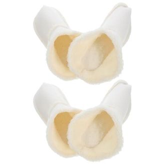 Milisten Doublure Int&eacute;rieure Amovible en Peluche Chaude pour Sabots 2 Paires Taille 35-36 Couverture Int&eacute;rieure Doublure de Chaussures DHiver Confort Thermique