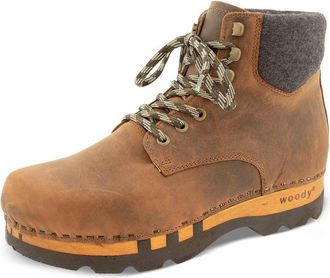 Woody Herren Moritz Clog Boots, Tabacco, 44 EU