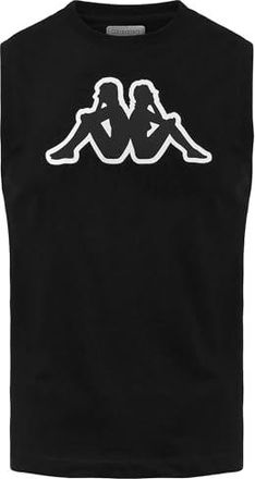 Kappa Logo Dwal T-Shirt, Noir, M Hommes