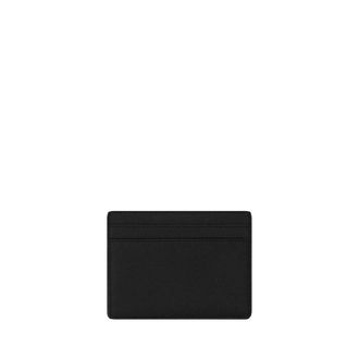 Saint Laurent Mens Black Calf Leather Bos Taurus Wallet