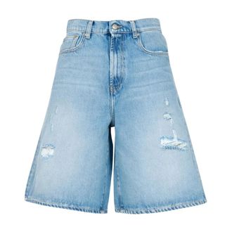 Roy Rogers Denim Shorts - - Shorts - Damen - Blau - W26