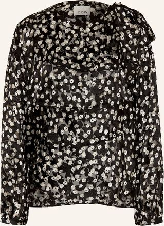 Isabel Marant Isabel Marant Blusenshirt Firma Mit Seide schwarz