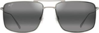 Maui Jim Homme, Accessoires, Gris, Taille: 55 MM Aeko Lunettes de soleil