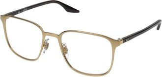 Ray-Ban unisex, Accessoires, Jaune, Taille: 52 MM Rx6512 Optical Frame