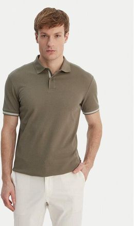 Joop JOOP! Jeans Poloshirt 15 JJJ-17Amare 30046012 Khakifarben Modern Fit