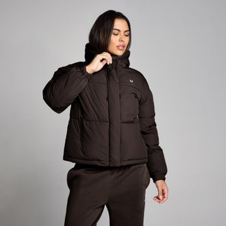 MyProtein MP Kurze gepolsterte Steppjacke f&uuml;r Damen - Kakao - XXL
