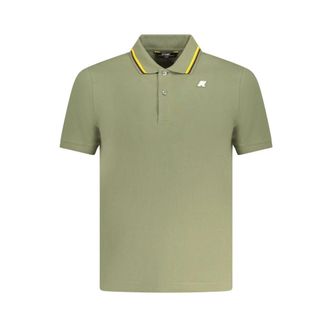 K-Way Gr&uuml;nes Baumwoll-Poloshirt - - Tops - Herren - Gr&uuml;n - L