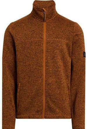 McKinley Fleecejacke He.-Unterjacke Rubin III M MELANGE/BROWN DARK