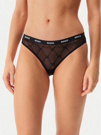 HUGO BOSS Klassischer Damenslip 50535248 Schwarz