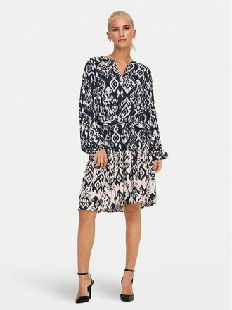 Jacqueline de Yong Sommerkleid Tiger 15344999 Schwarz Regular Fit