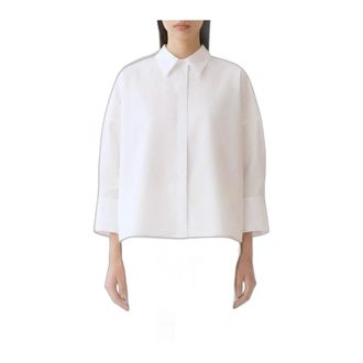 Fabiana Filippi Oversized Hemd mit Knopfleiste - - Blouses & Shirts - Damen - Wei&szlig; - 2XS