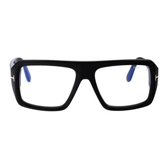 Tom Ford Homme, Accessoires, Noir, Taille: 54 MM Lunettes Optiques