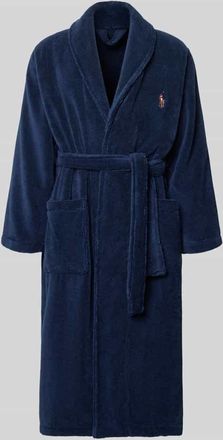 Ralph Lauren Regular Fit Bademantel aus reiner Baumwolle