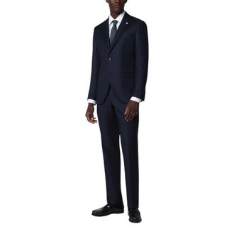 Luigi Bianchi Mantova Mantua Monopetto - - Suits - Herren - Blau - S