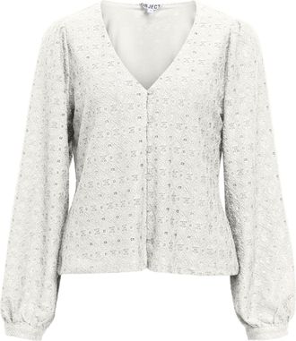 Object Objlaila L/S V-Neck Top Noos