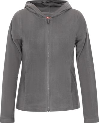 Mymo Fleecejacke Damen dunkelgrau