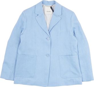 Max Mara Femme, Vestes, Bleu, Taille: 40 FR Olivia Blazer