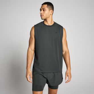 MyProtein D&eacute;bardeur oversize coton modal MP homme - Noir d&eacute;lav&eacute; - XS