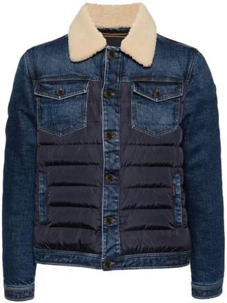 Moorer veste Mondor Fur 104s - Bleu