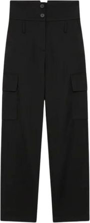 Iro Iro, Femme, Pantalons, Noir, Taille: 38 FR Indra Pantalons