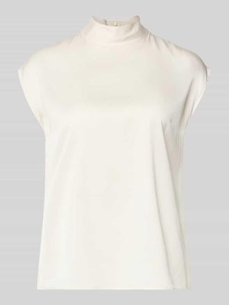 HUGO BOSS Regular Fit Blusentop aus Seiden-Mix Modell BIDRIZ