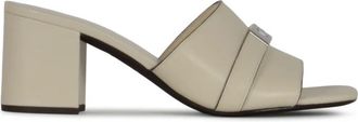 Tory Burch Femme, Chaussures, Beige, Taille: 39 EU LeeLee Mule &agrave; talon
